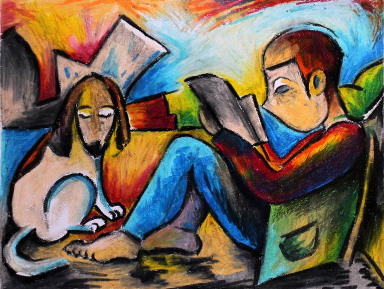 My best friends Drawing by Salvatore Ferrara | Saatchi Art