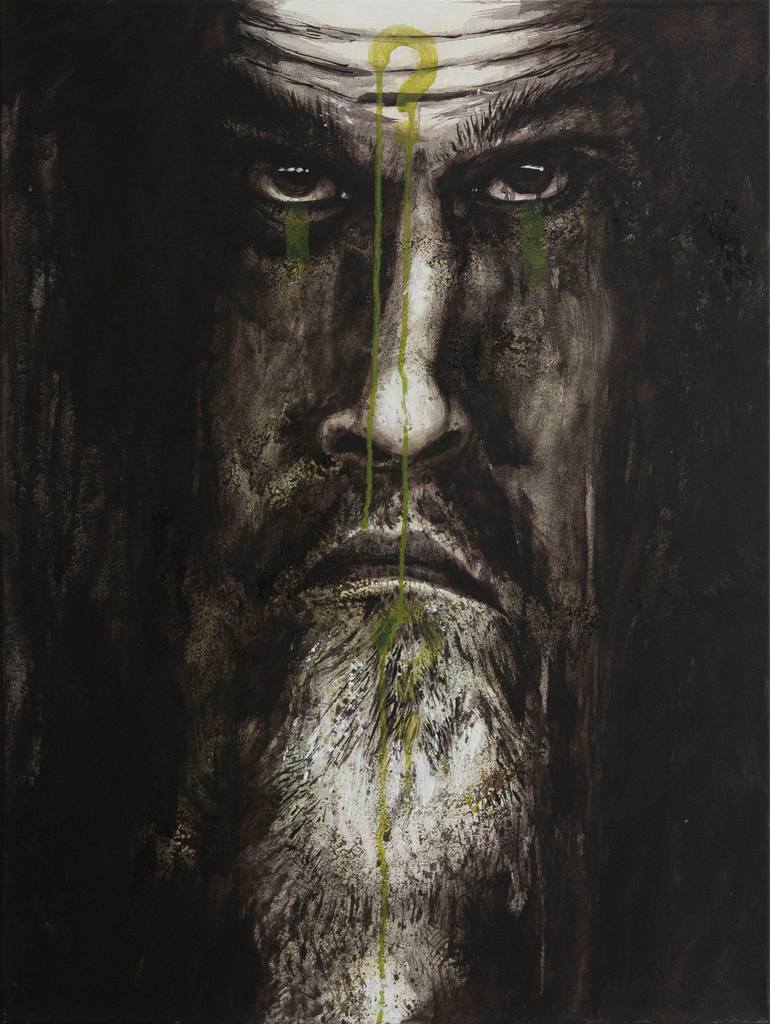 The Sceptic – SOLD Painting by Claus Morlock | Saatchi Art