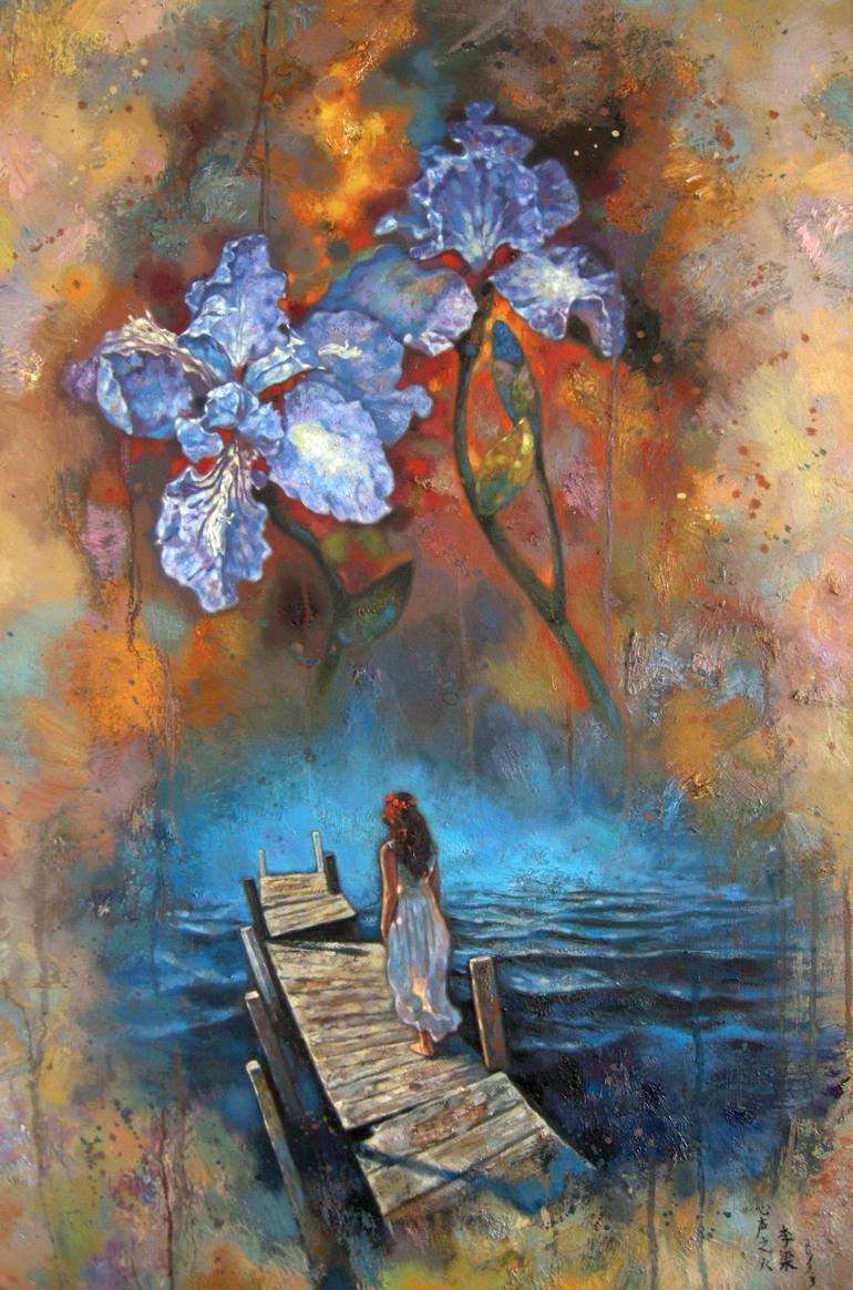 voice5 Painting by li liang | Saatchi Art