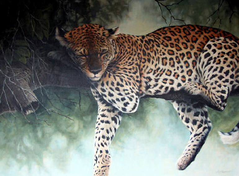 Siesta Painting by Eric Shepherd | Saatchi Art