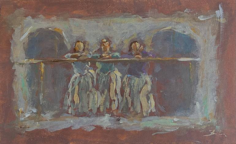 Resting Painting by Barbara Lt | Saatchi Art