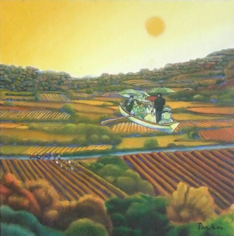 Love Tourists Painting by David Parker | Saatchi Art