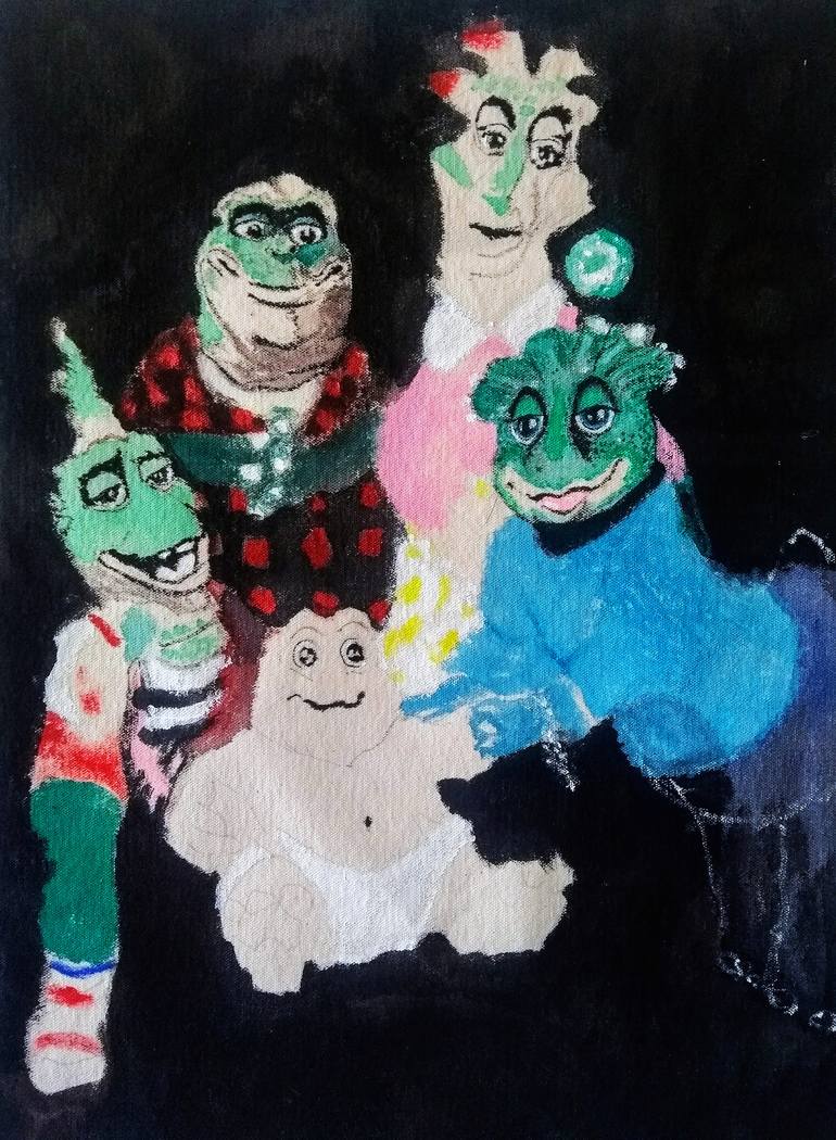 Fredo Painting by Luke Anthony Bacon | Saatchi Art