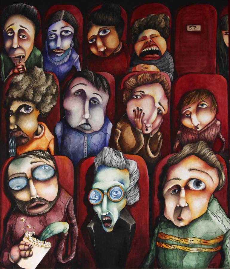 Weapon of mass distraction Painting by Fabiana Belmonte | Saatchi Art