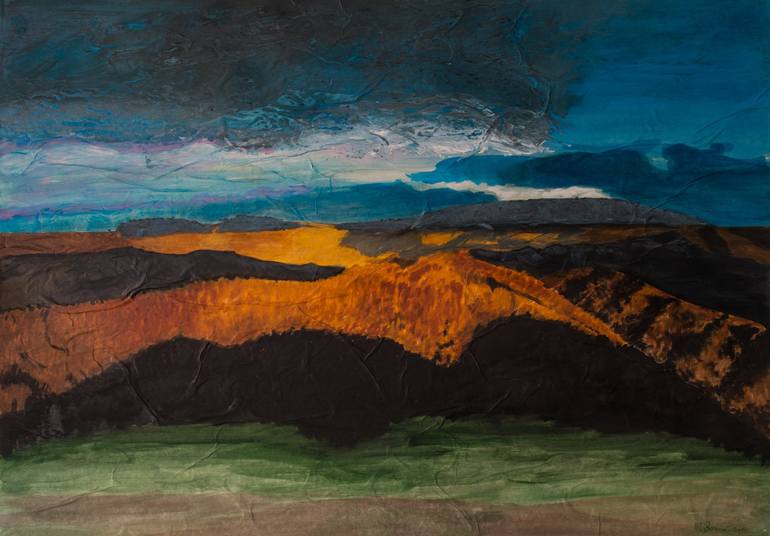 Paesaggio Painting by Mario Bonini | Saatchi Art