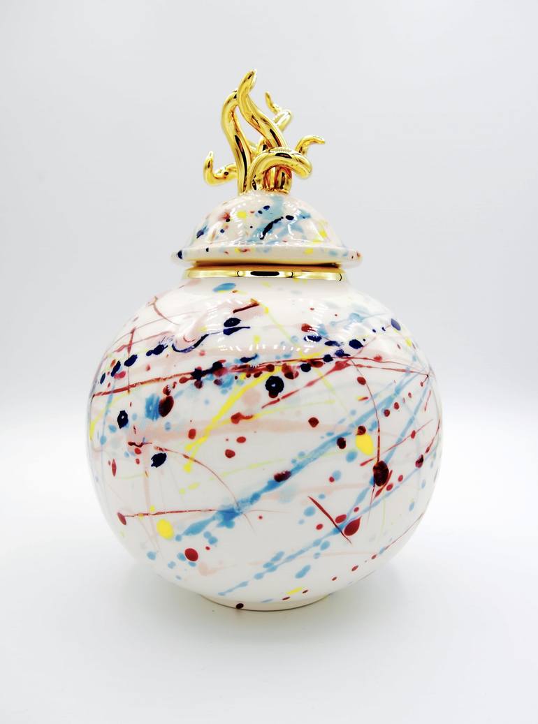 Sea Urn - 'Splash' Sculpture by Richard Prentice | Saatchi Art