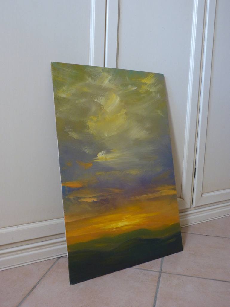 Turner sunset Painting by Alessandro Piras | Saatchi Art