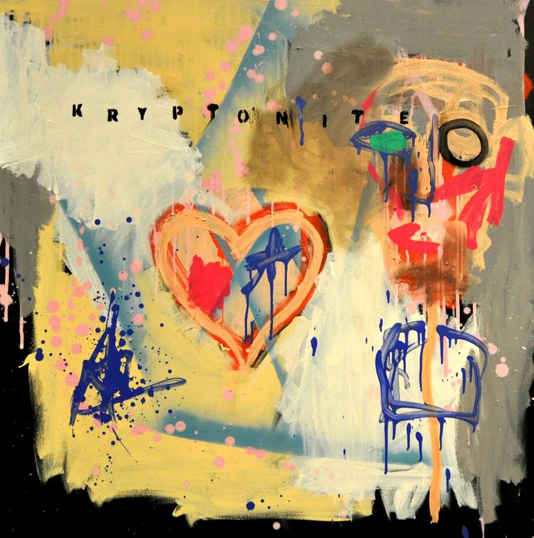 Kryptonite Painting by Cameron Holmes | Saatchi Art