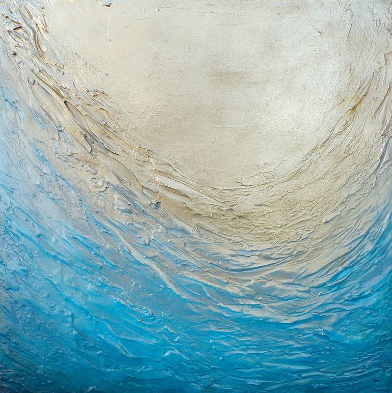 Sitting on the Ocean Floor Painting by David Munroe | Saatchi Art