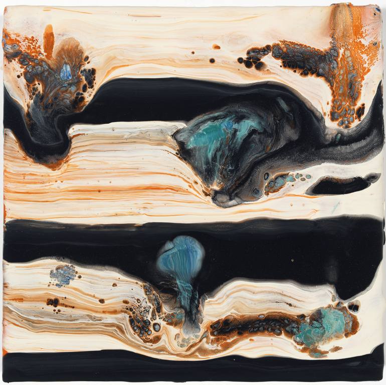 When Worlds Collide Painting by Lynn BASA | Saatchi Art