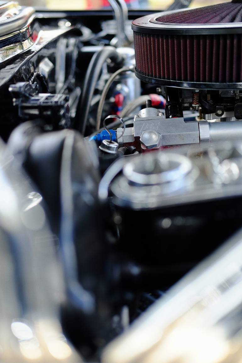 Vintage Car Engine - Limited Edition 1 of 25 Photography by Claus ...