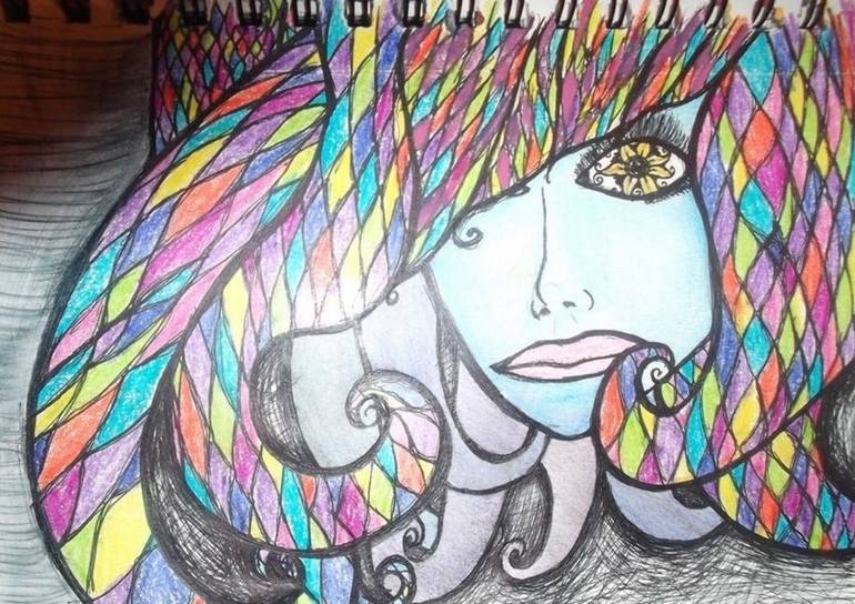 dazed Drawing by Hannah Gabrion | Saatchi Art