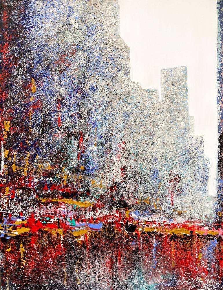 New York 120 Painting by Nicolas Jolly | Saatchi Art
