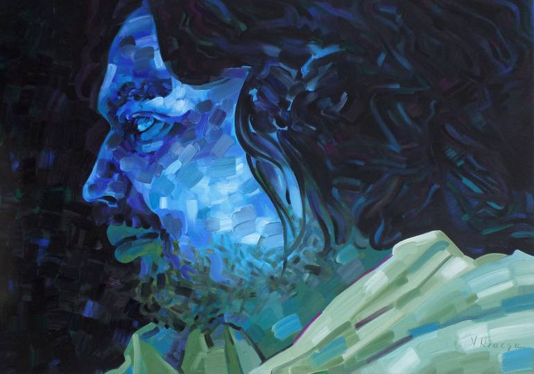 The Advisor Painting by Valentin Neacsu | Saatchi Art