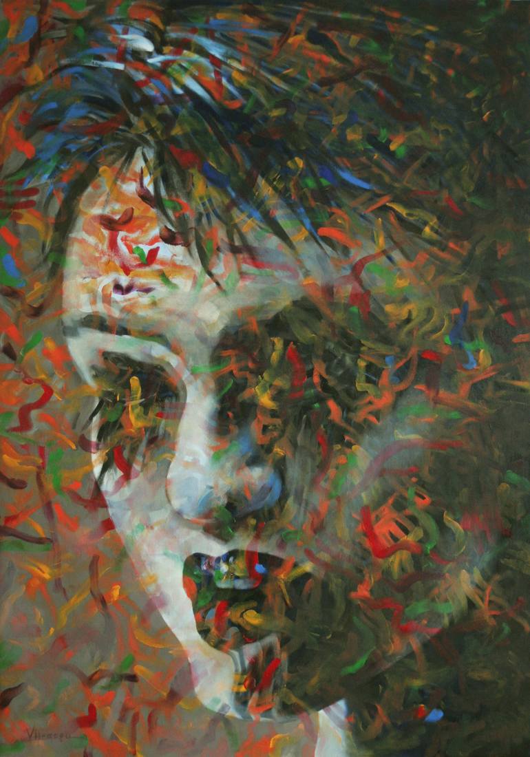 Ronin Painting by Valentin Neacsu | Saatchi Art