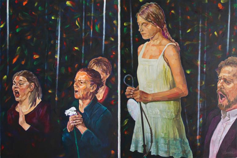 Vivien's Will Painting by Valentin Neacsu | Saatchi Art