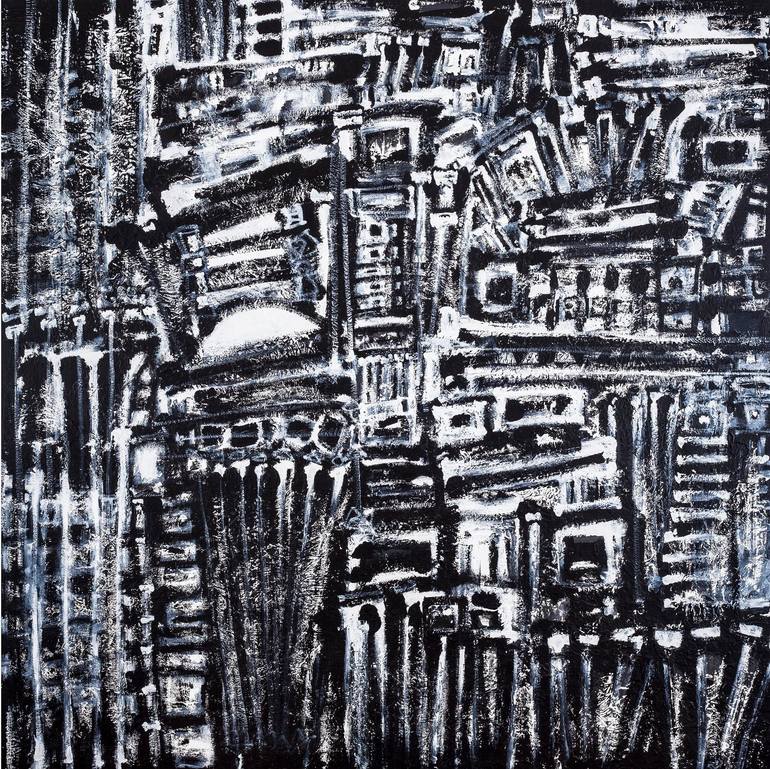 Abstract Painting by Carlos Sato | Saatchi Art