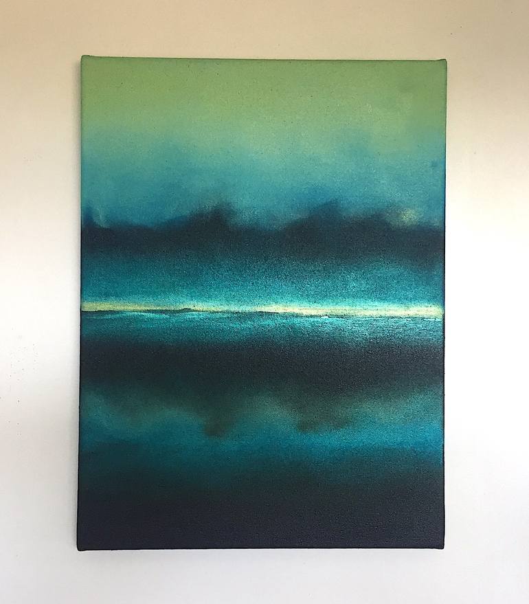 Float Downstream Painting by Julia Everett | Saatchi Art