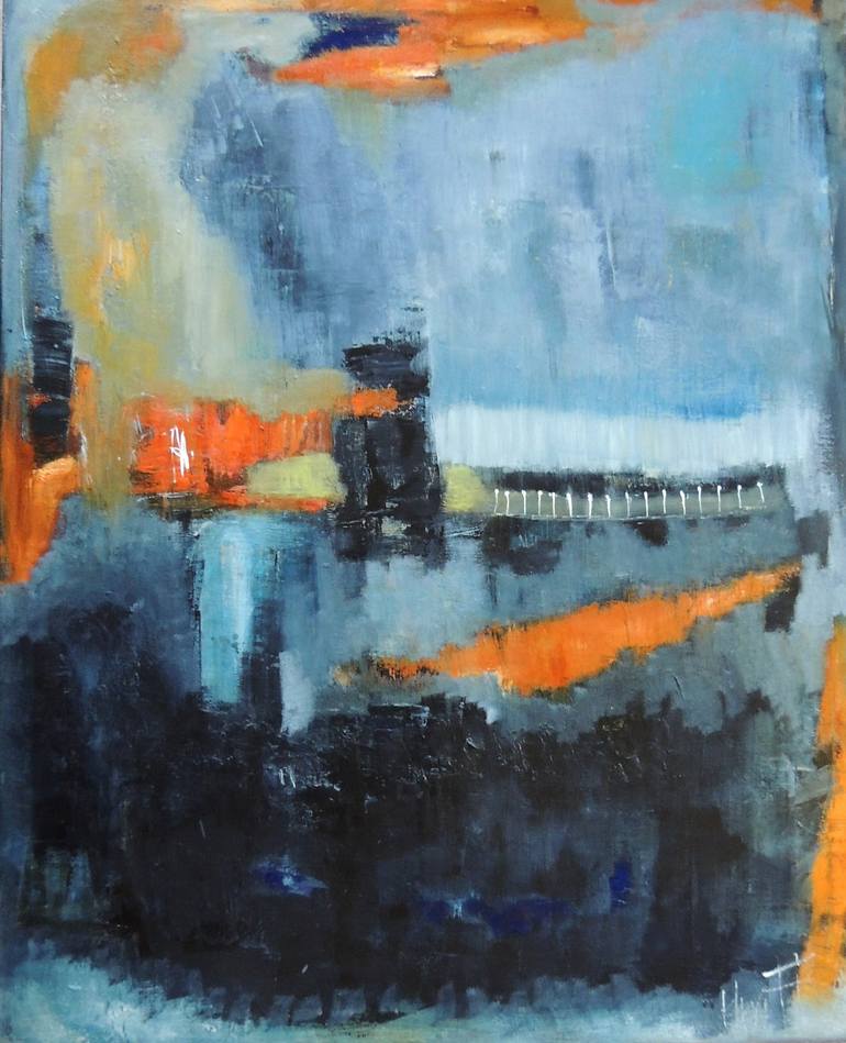 Le passage Painting by Eleni Pappa Tsantilis | Saatchi Art