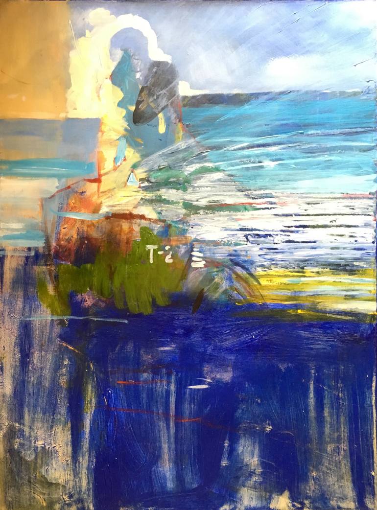 flying people 2 Painting by Milovan Prelevic | Saatchi Art