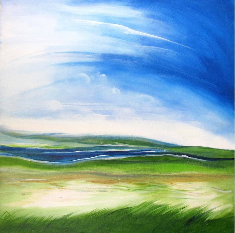 Part & whole 1 Painting by Gisela Sanchez Tinoco | Saatchi Art