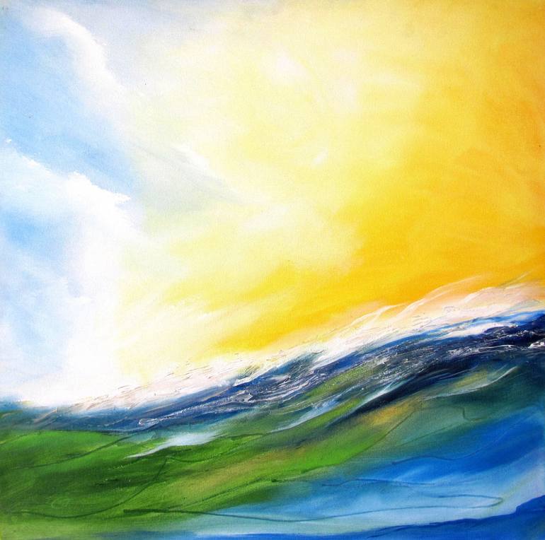 Part & whole 3 Painting by Gisela Sanchez Tinoco | Saatchi Art