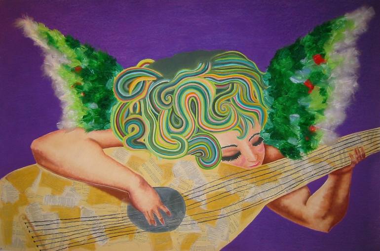 Angel Irish Drawing by Dana Loberg | Saatchi Art