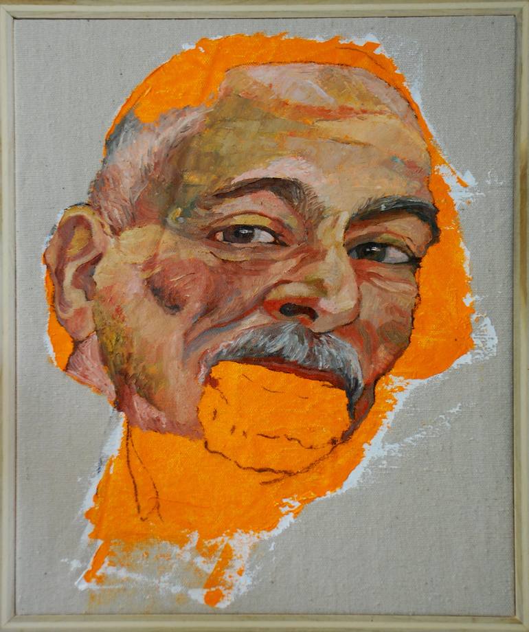 In athens Painting by Yovani Bauta | Saatchi Art