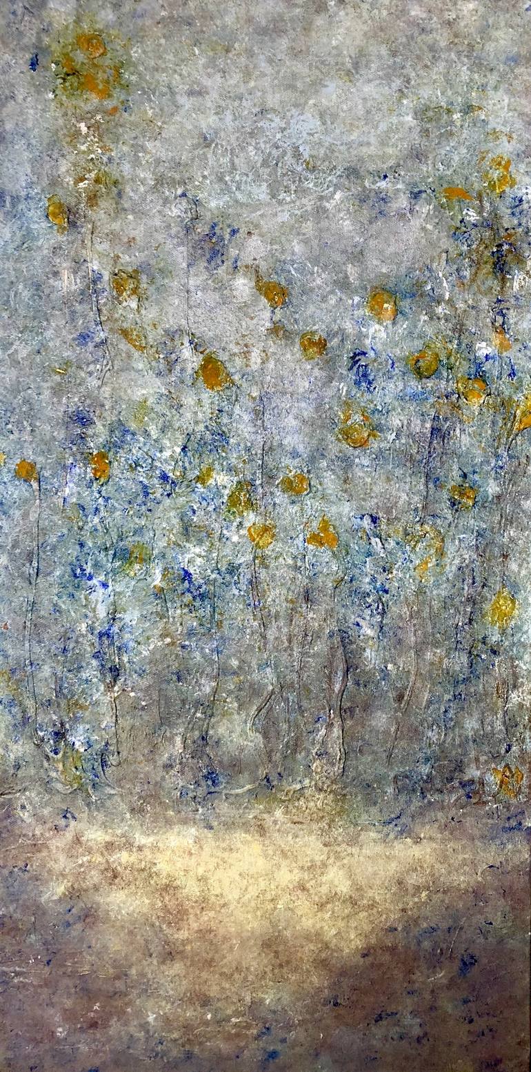 Clara's Flowers Painting by Laura Lovera | Saatchi Art