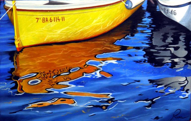 Reflexes 2.0/Reflections 2.0 Painting by Joan Riera | Saatchi Art