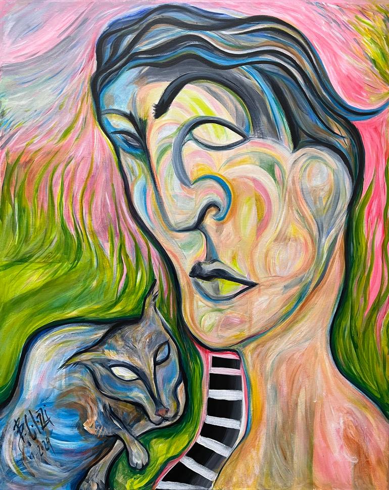 Ráfaga de Inspiración Painting by Belinda Colozzi | Saatchi Art