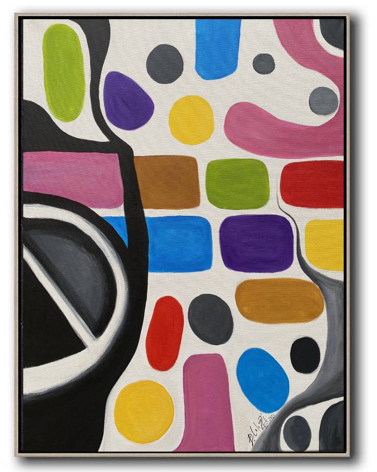 Happy Pill Painting by Belinda Colozzi | Saatchi Art