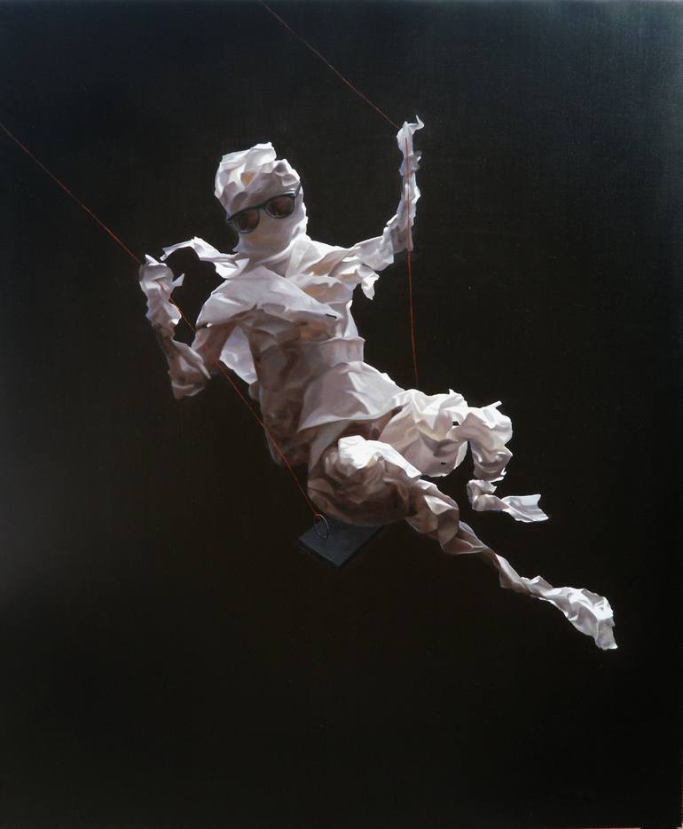 Edge of Reason no.93 (SOLD) Painting by Simao Huang | Saatchi Art