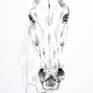 Face to Face 13a Drawing by Benedicte Gele | Saatchi Art