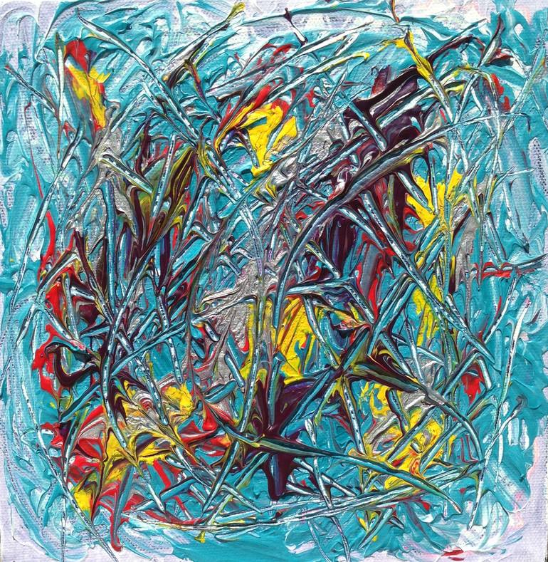 Kind of Blue Painting by Jonathon Murphy Bell | Saatchi Art