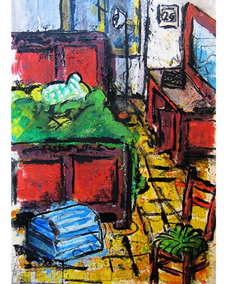 La mia stanza Painting by Stefano Pedrini | Saatchi Art