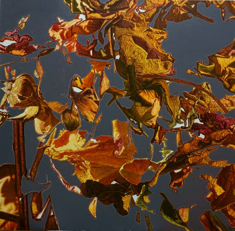 Disintegration Painting by mustafa orkun müftüoğlu | Saatchi Art