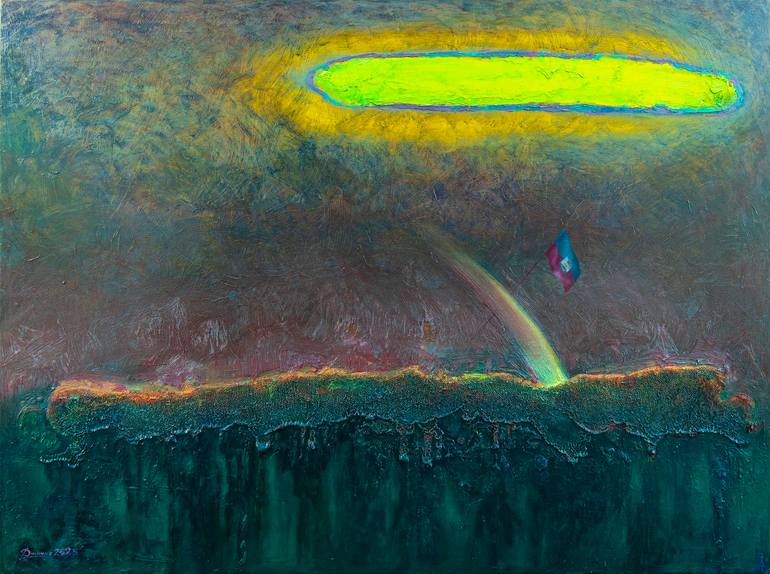 Republic Haiti Painting by Mykola Dzhychka | Saatchi Art