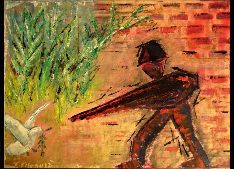 Without Words Painting by fanta fofana | Saatchi Art