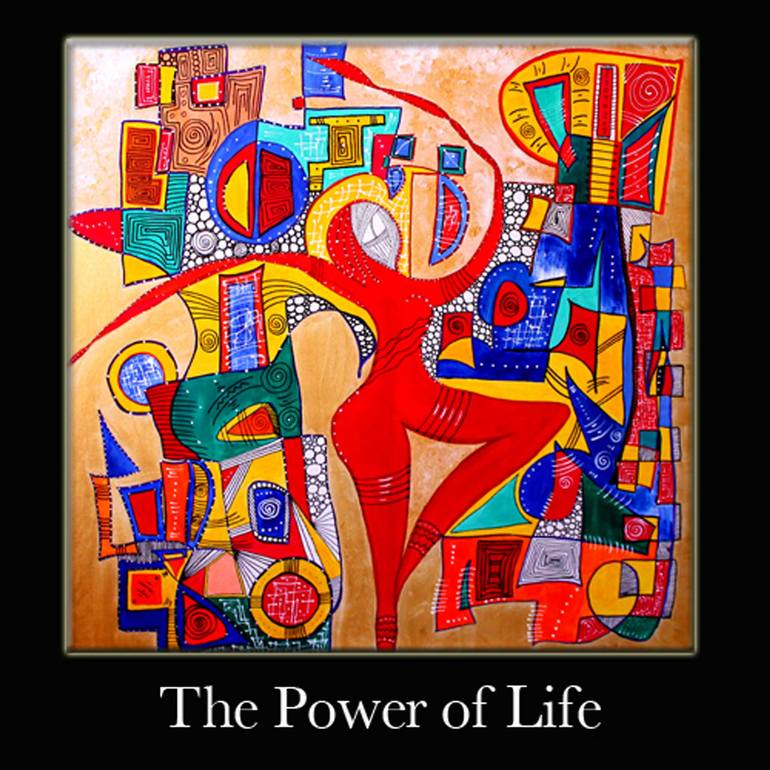 The Power of Life Painting by Ada A. Cartianu | Saatchi Art