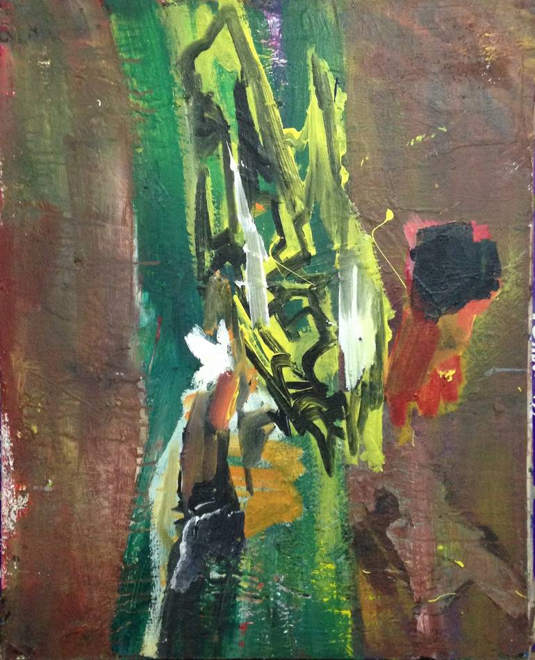 tree hugger as in english magic mr hoyland Painting by tony eric warner ...