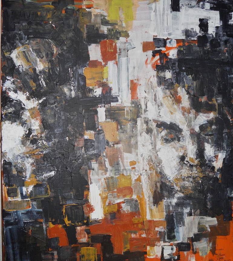 Invisible Knowledge. Painting by Hanns Hake | Saatchi Art