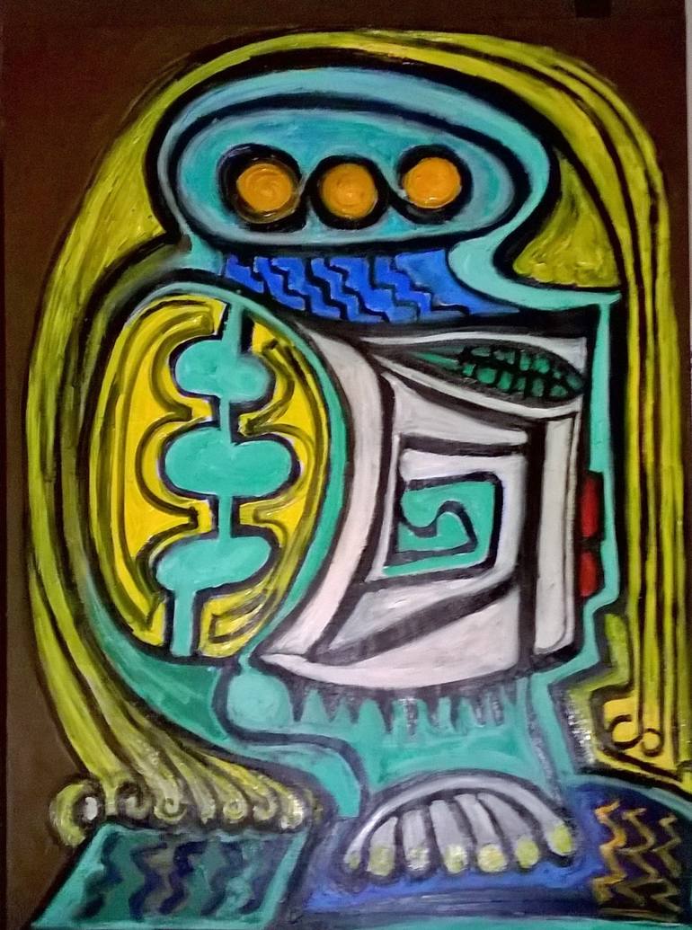 BRIGITTE B Painting by Fabrizio Fadini | Saatchi Art