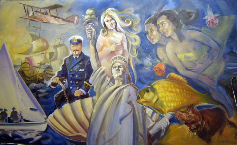 THE BIRTH OF VENUS Painting by Rodney Howes | Saatchi Art