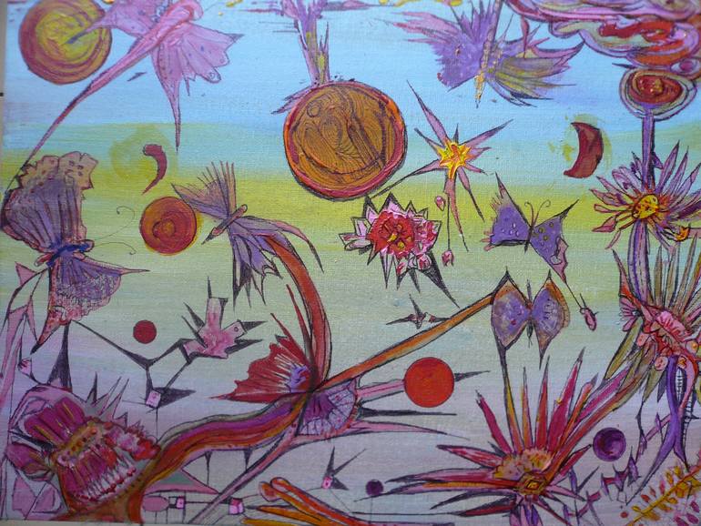 Distillation Painting by Ramiro j Vasquez | Saatchi Art