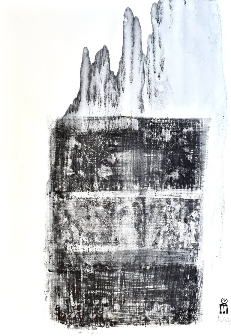 Sgraffito 1415 Drawing by Michael Lentz | Saatchi Art