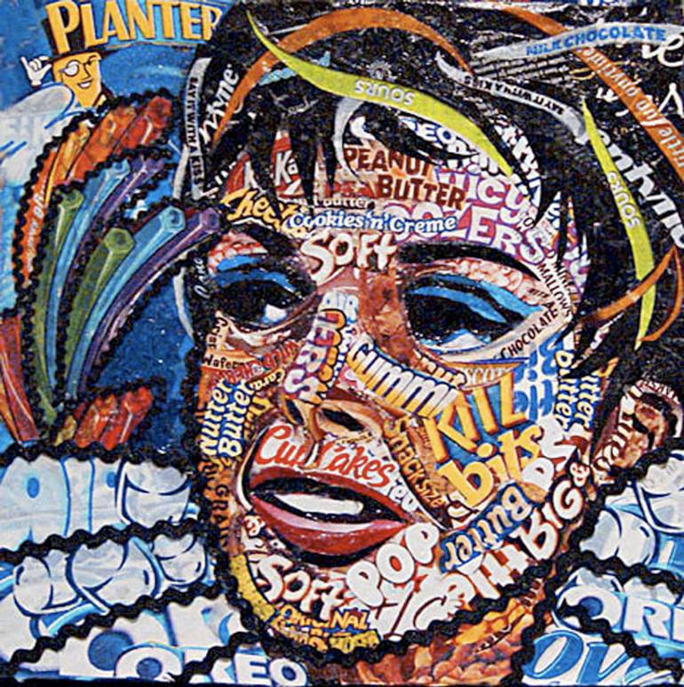 Judy Collage by laura benjamin | Saatchi Art