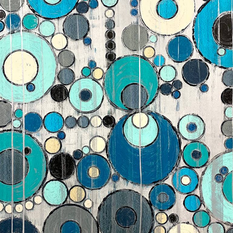 Iron Skies Painting by David Castle | Saatchi Art