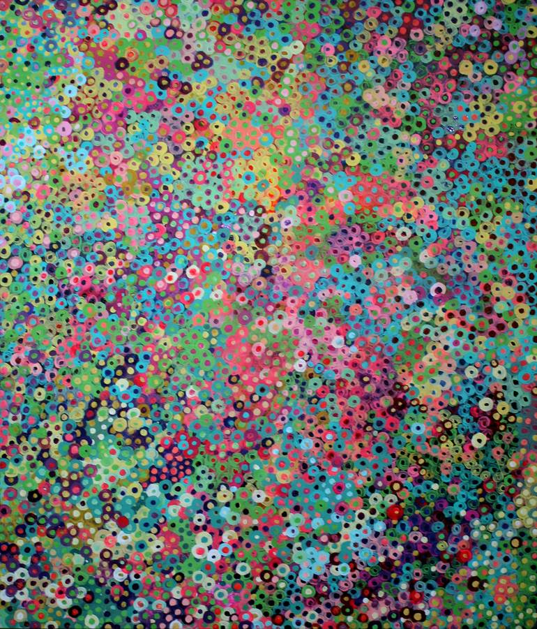 Hitting the Spot Painting by Marina Nelson | Saatchi Art