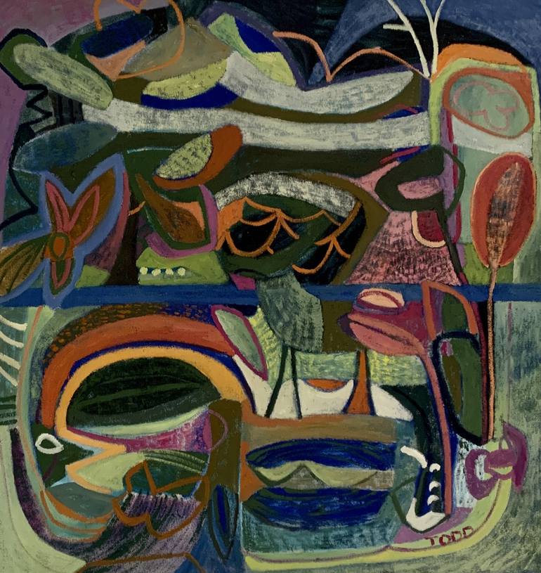 Out And About Painting by Todd Clark | Saatchi Art